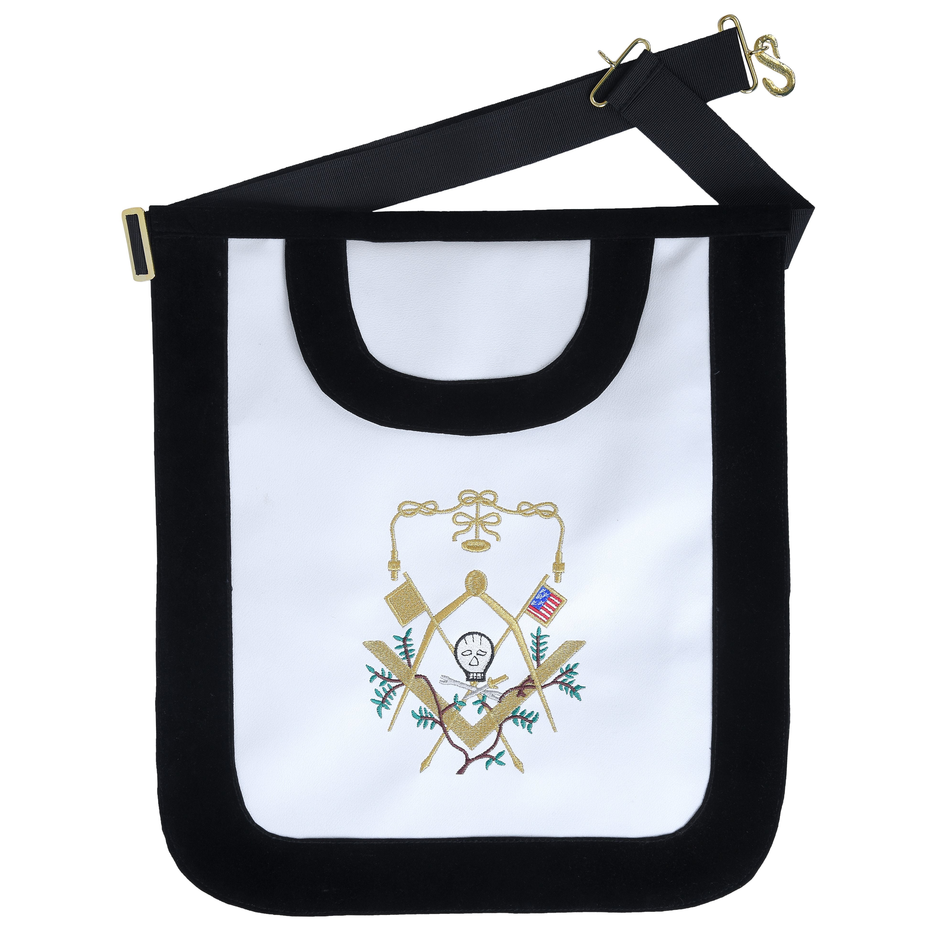 Master Mason Blue Lodge Apron - George Washington's Replica | Bricks Masons