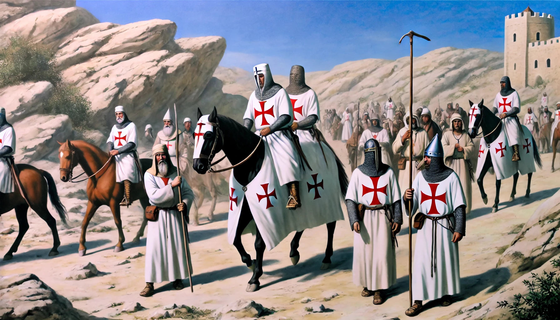 The Knights Templar and Their Role in Medieval Travel: Guardians of ...