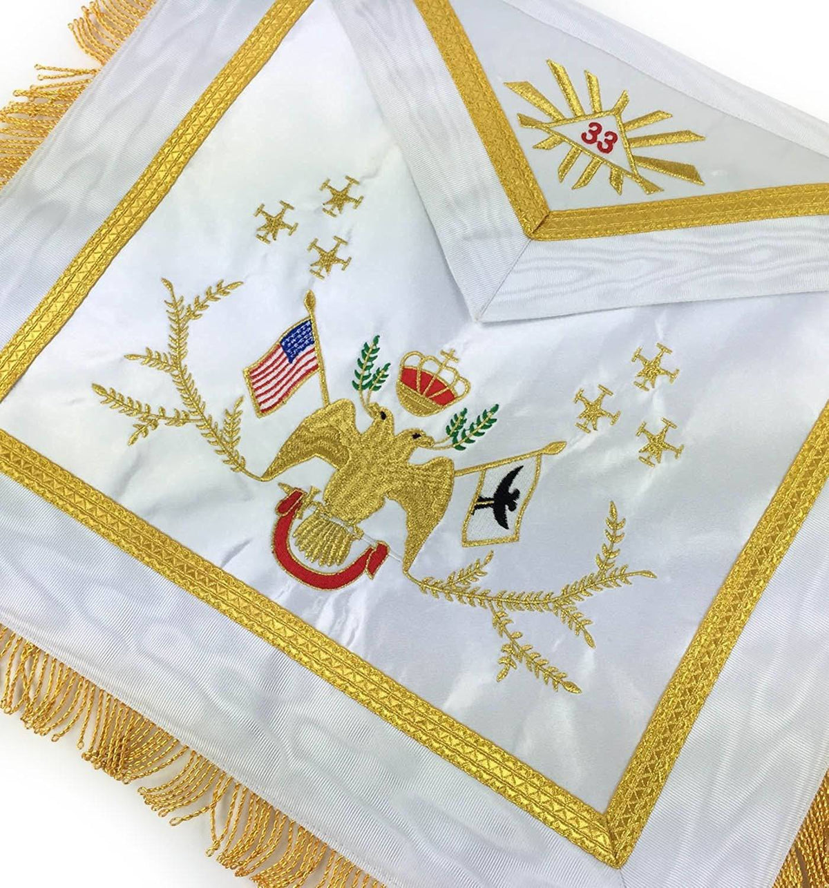 Home 33rd Degree Scottish Rite Regalia Set - Machine Embroidery