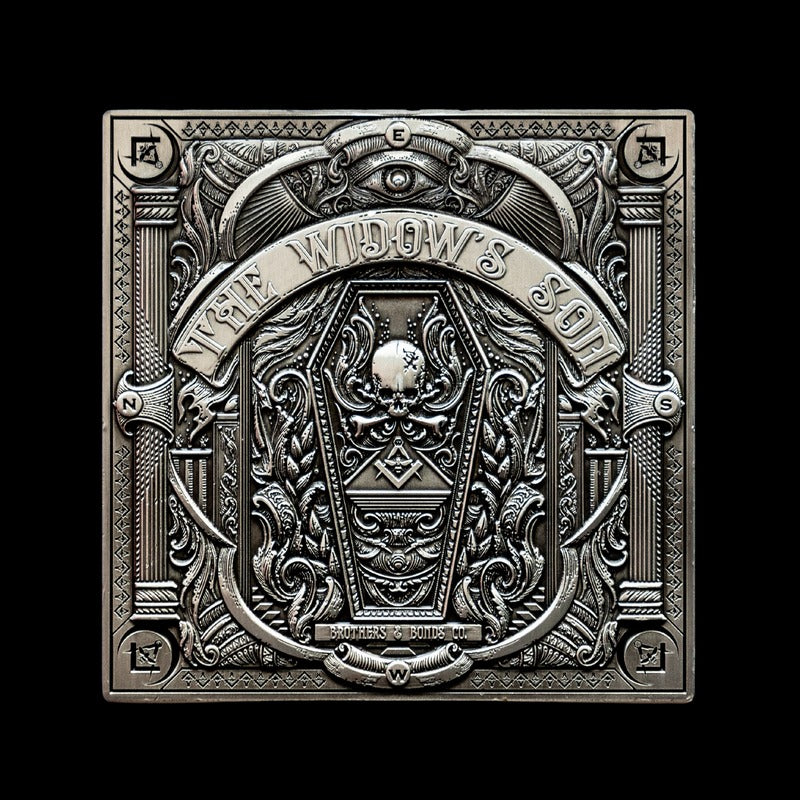 Widows Sons Coin - Tablet Challenge Coin | Bricks Masons