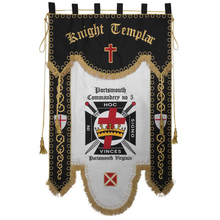 Home Custom Masonic Banner - Machine Embroidery Expose