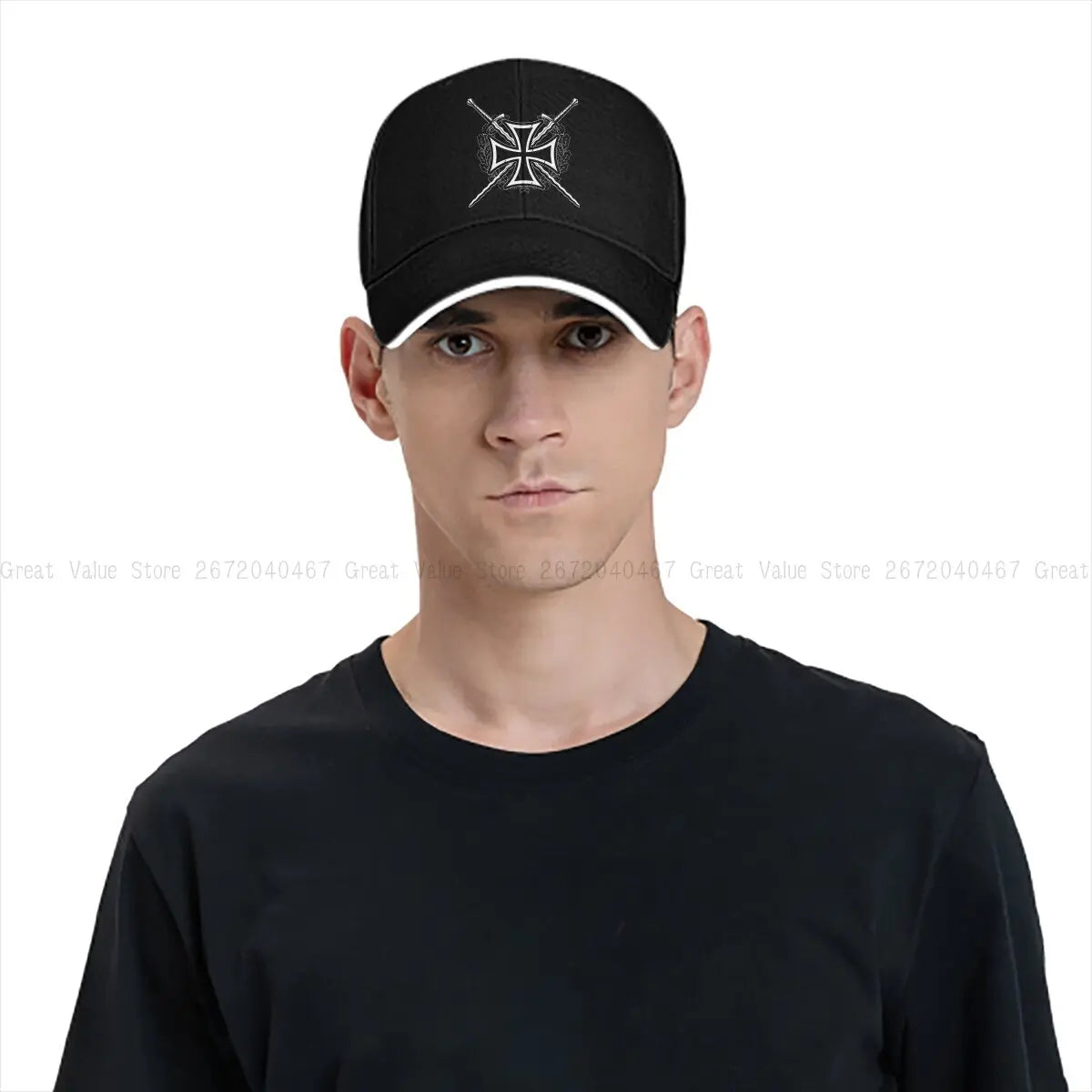 Knights Templar Baseball Cap - Templar Cross
