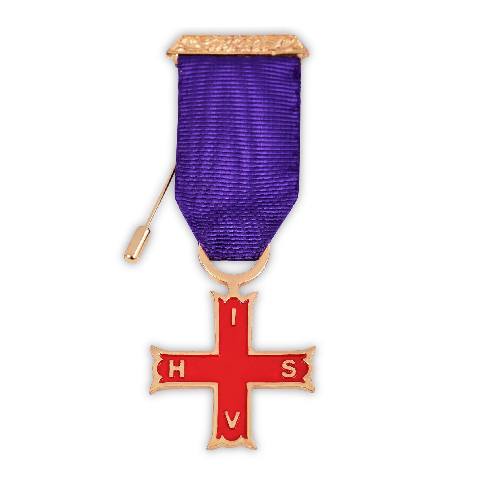 Red Cross Of Constantine Breast Jewels & Brooches